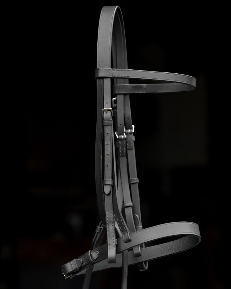Cavallino Show Bridle – Summit Grains and Saddlery