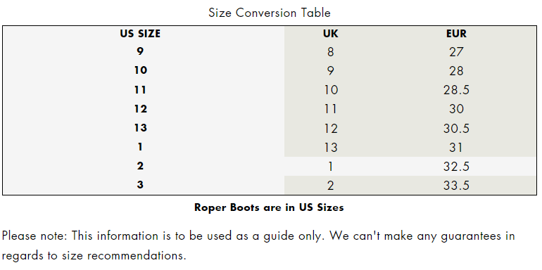 Roper Kids Lightning Boots Blue – Summit Grains and Saddlery