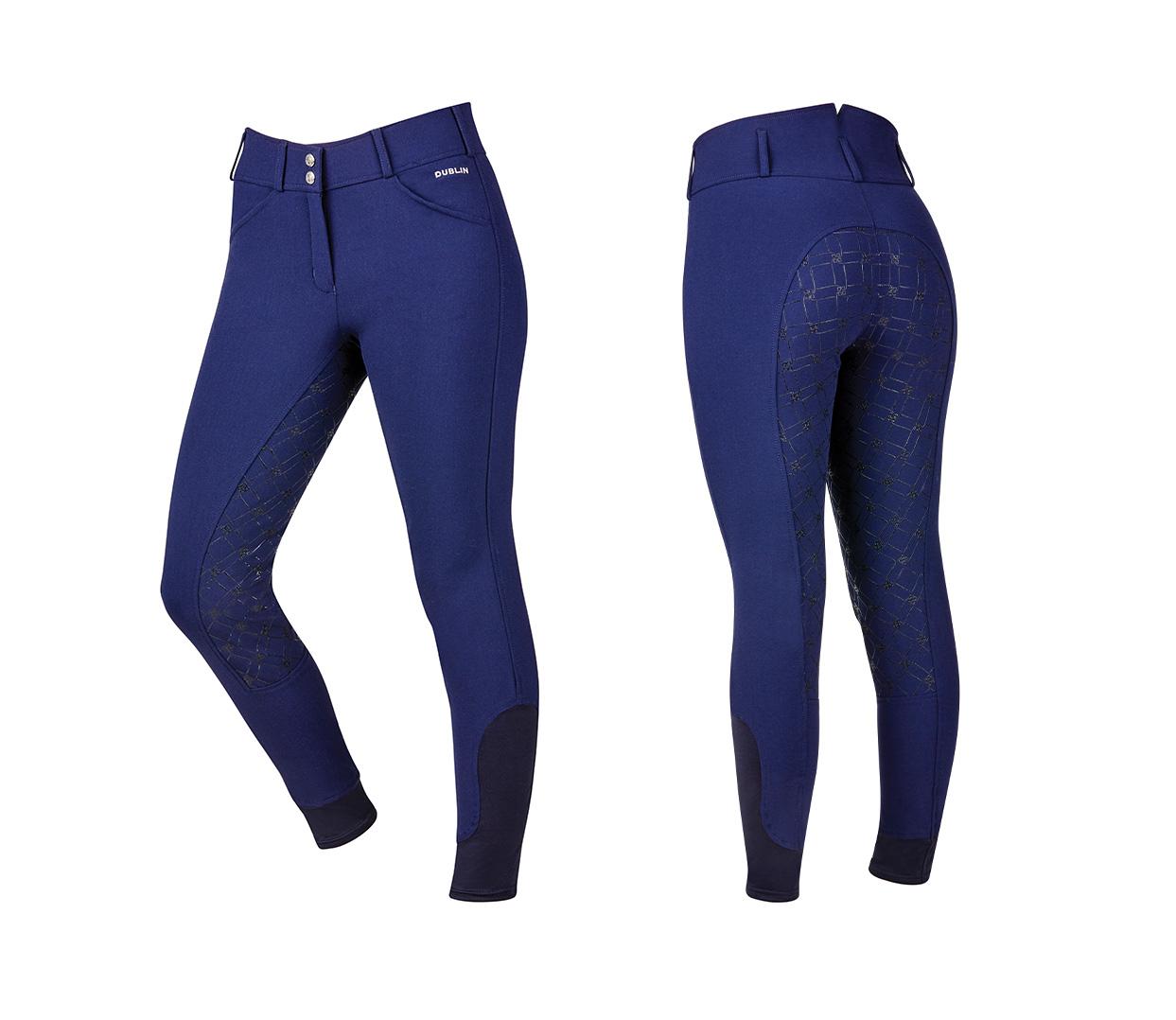 Dublin High Rise Power Full Seat Gel Print Breeches – Summit Grains and ...